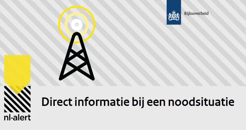 NL-Alert controlebericht in de gemeente Wijchen