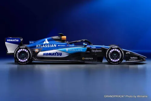Atlassian Williams F1 Team reveal their 2026 Formula 1 car livery