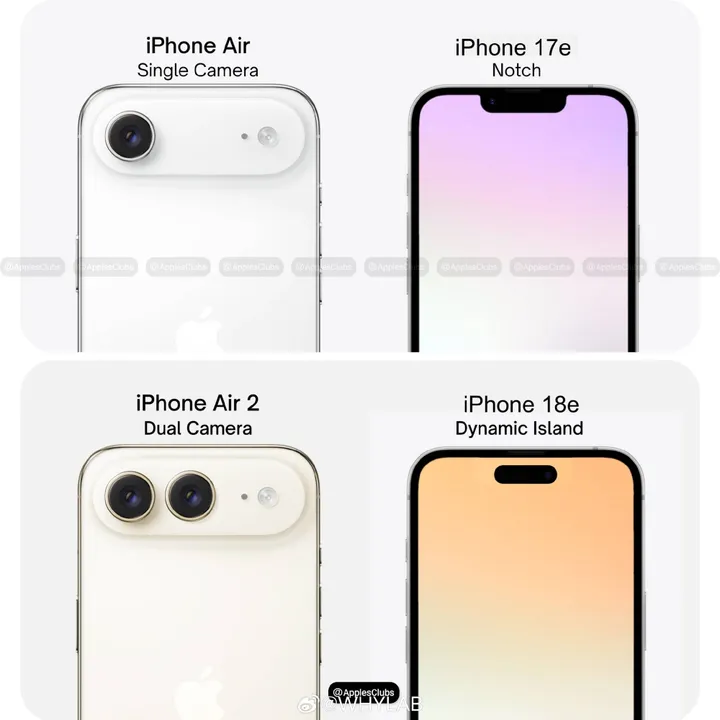 iPhone Air 2 and iPhone 18e: Major Design Overhauls Leaked
