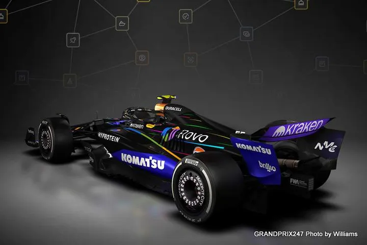 GRANDPRIX247 | Williams reveal striking livery for Las Vegas Grand Prix