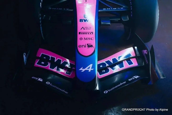 Alpine reveal the A526, their Mercedes-powered 2026 Formula 1 car on a ...