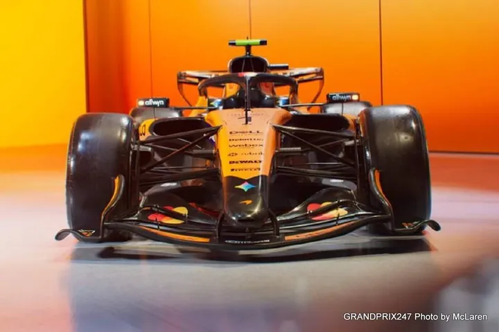 McLaren reveal the livery of the 2026 Formula 1 car