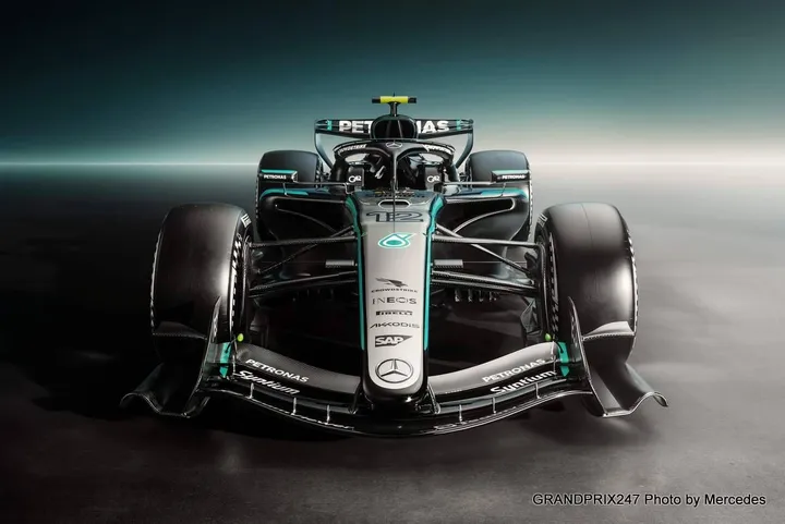 Mercedes officially launches their 2026 Formula 1 car, the W17 in ...