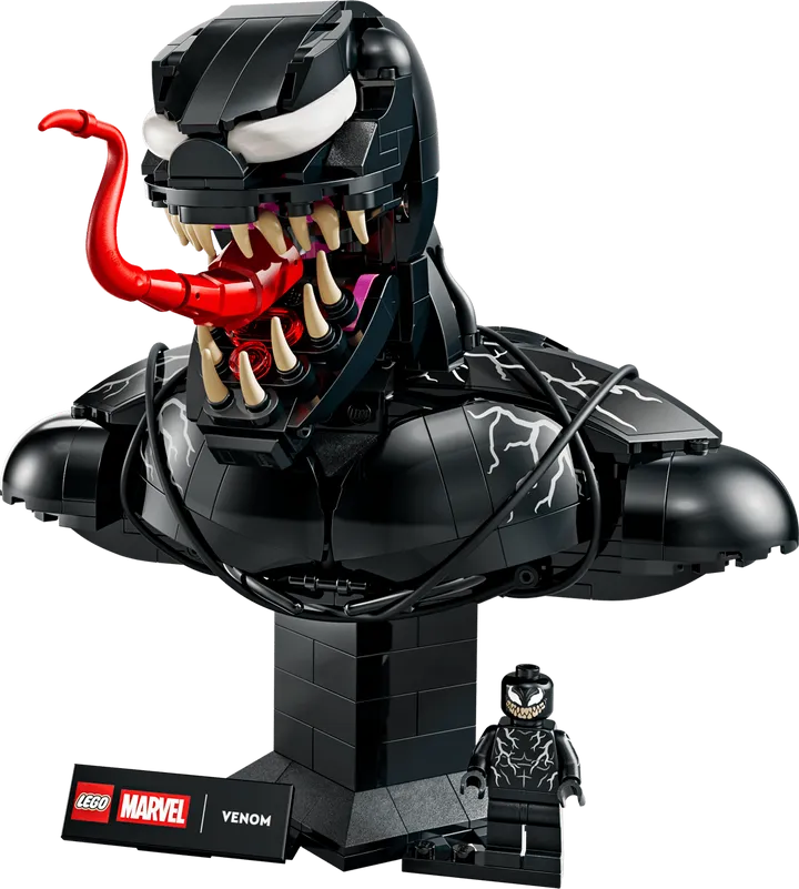 LEGO presenteert brute Marvel Venom buste