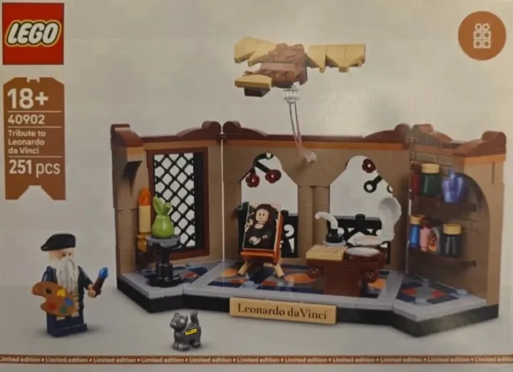 LEGO komt met een gratis Da Vinci-set, maar niet voor iedereen